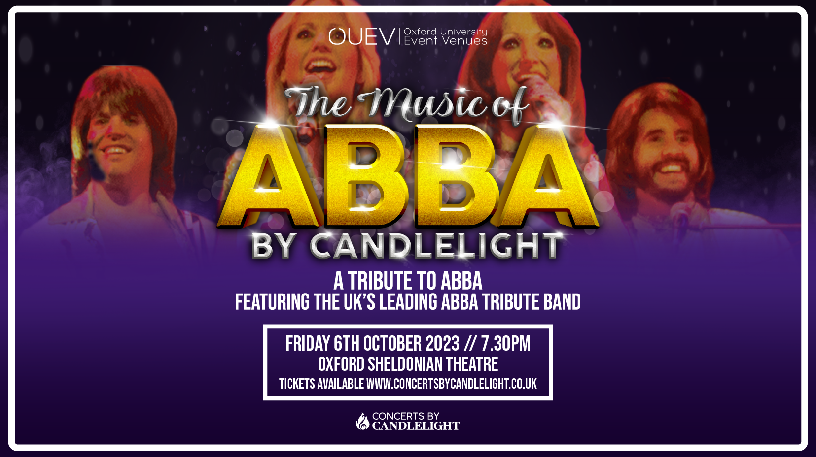 The Music of Abba by Candlelight | Sheldonian Theatre