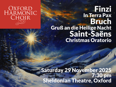 Oxford Harmonic Choir - Saint-Saёns: Christmas Oratorio; Finzi: In ...
