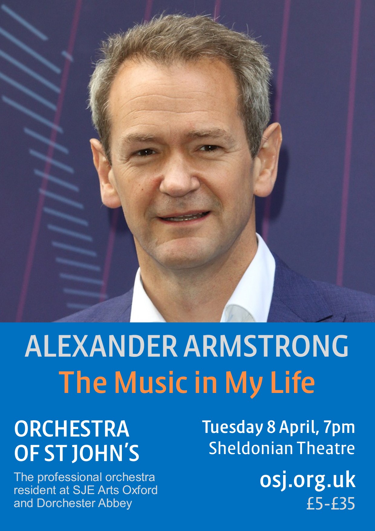 'The Music in my Life': Alexander Armstrong with Sue Cook | Sheldonian ...