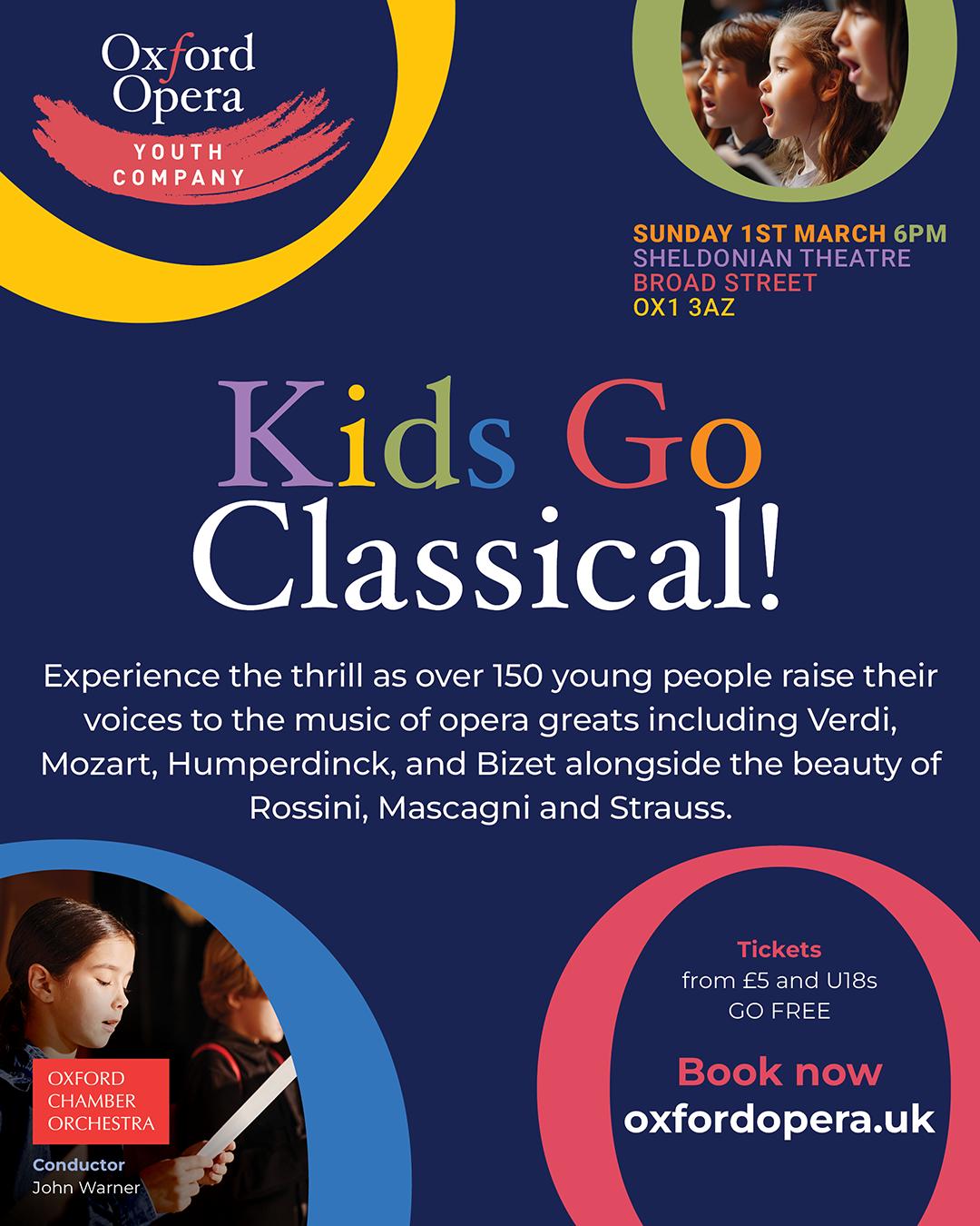 Kids Go Classical! with Oxford Opera and Oxford Chamber Orchestra ...