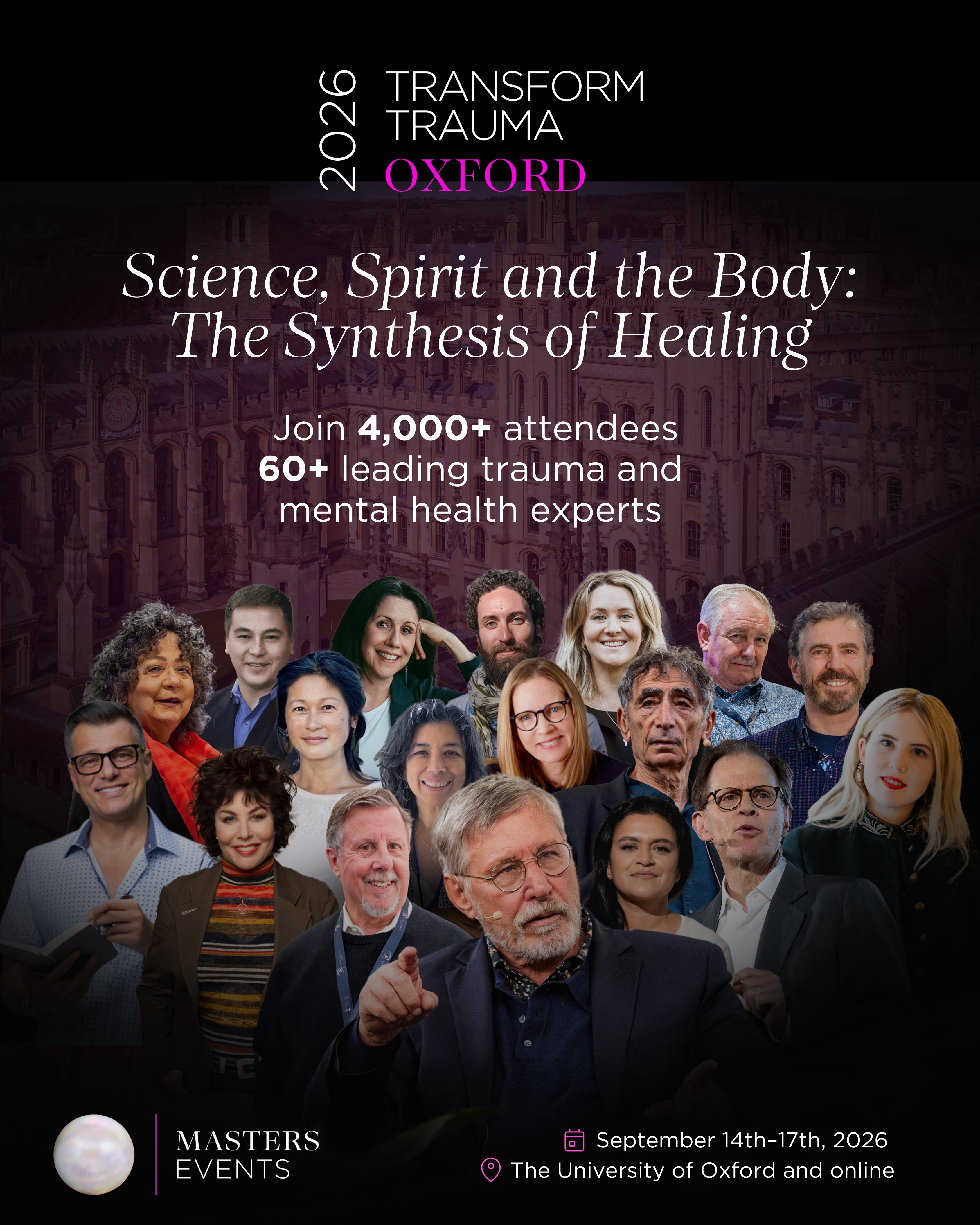 Transform Trauma Oxford 2026 | Sheldonian Theatre